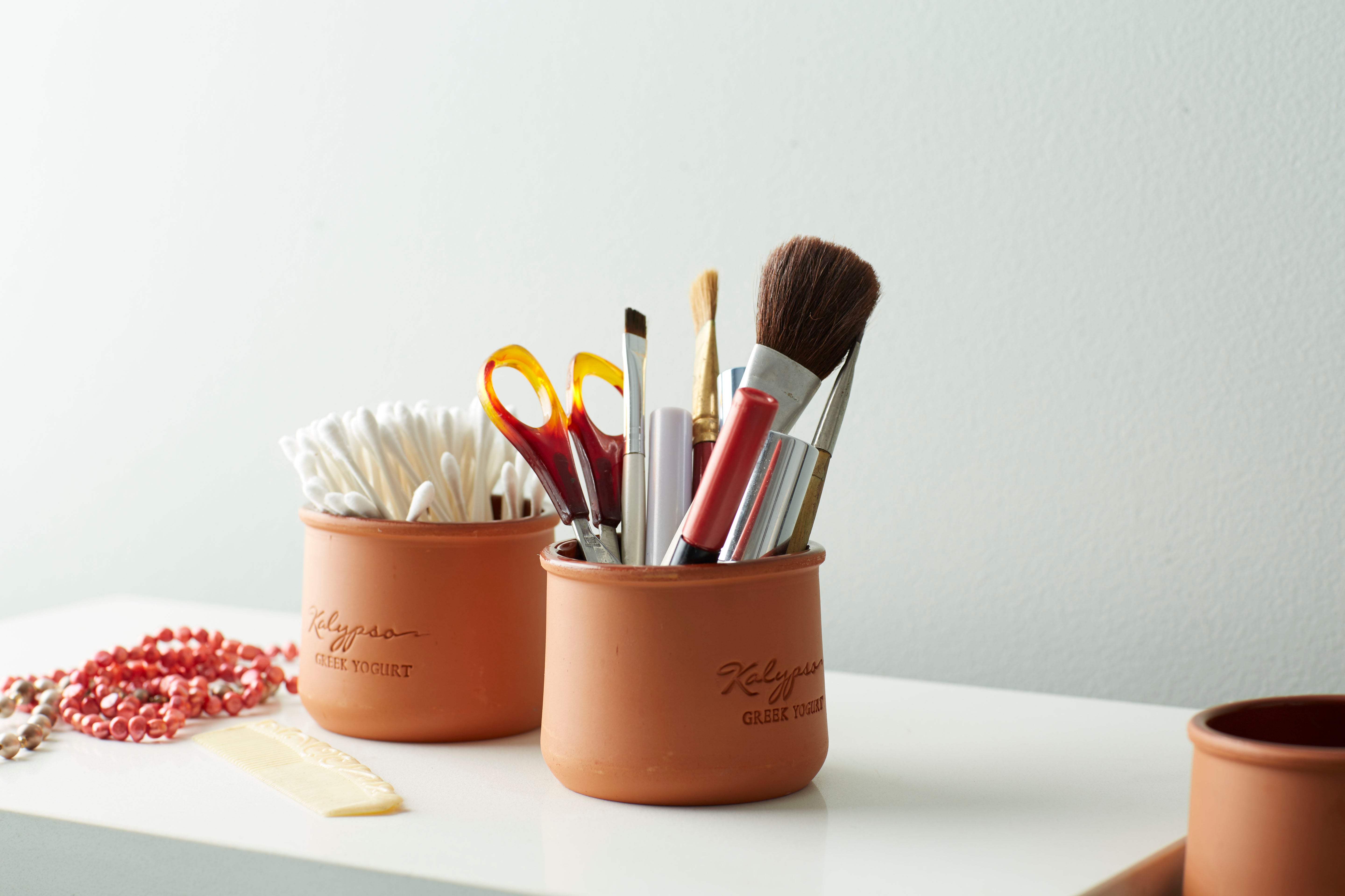Kalypso 12 Pack Terracotta Jars & Lids – Kalypso Greek Yogurt